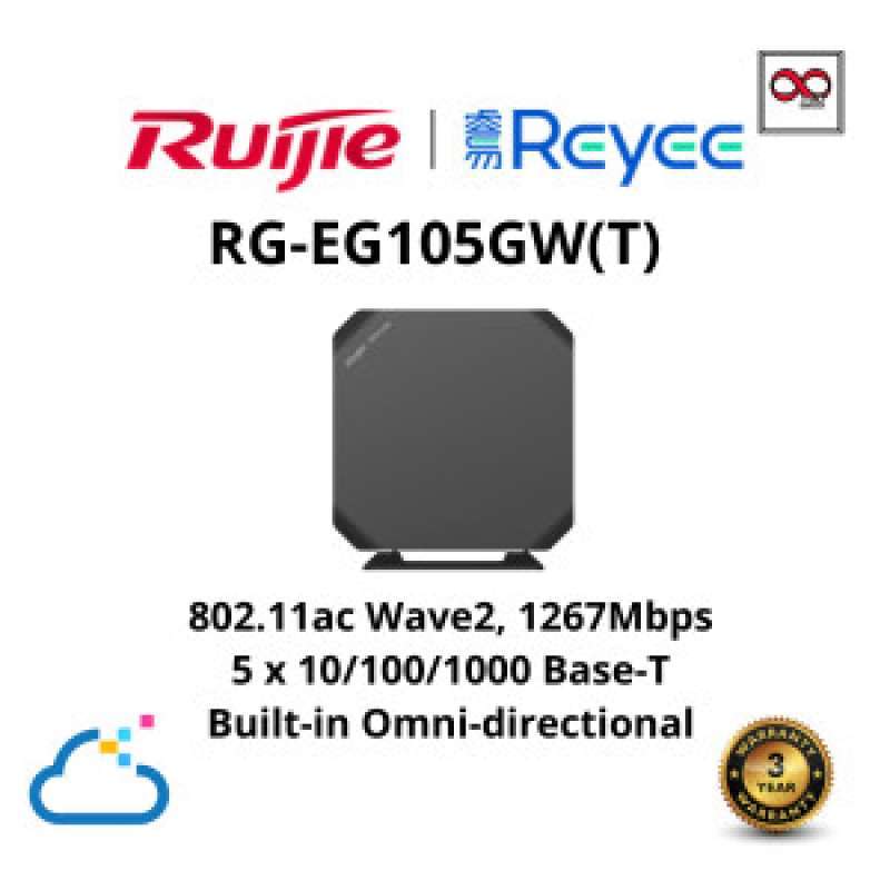 Promo Rg-eg105gw(t) Ruijie Reyee Wireless Router Gateway Diskon 23% Di ...