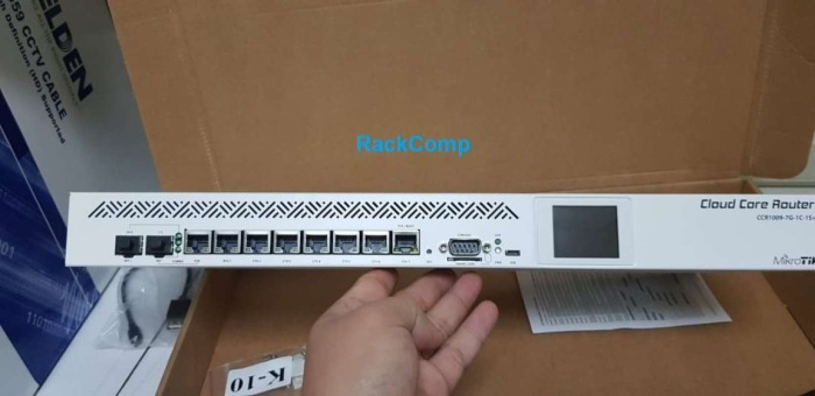 Promo Mikrotik Ccr1009-7g-1c-1s+ Cloud Core Router / Wireless Router ...