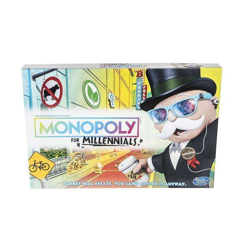Promo Hasbro Monopoly For Millennials Board Game E4989 Diskon 20% Di ...