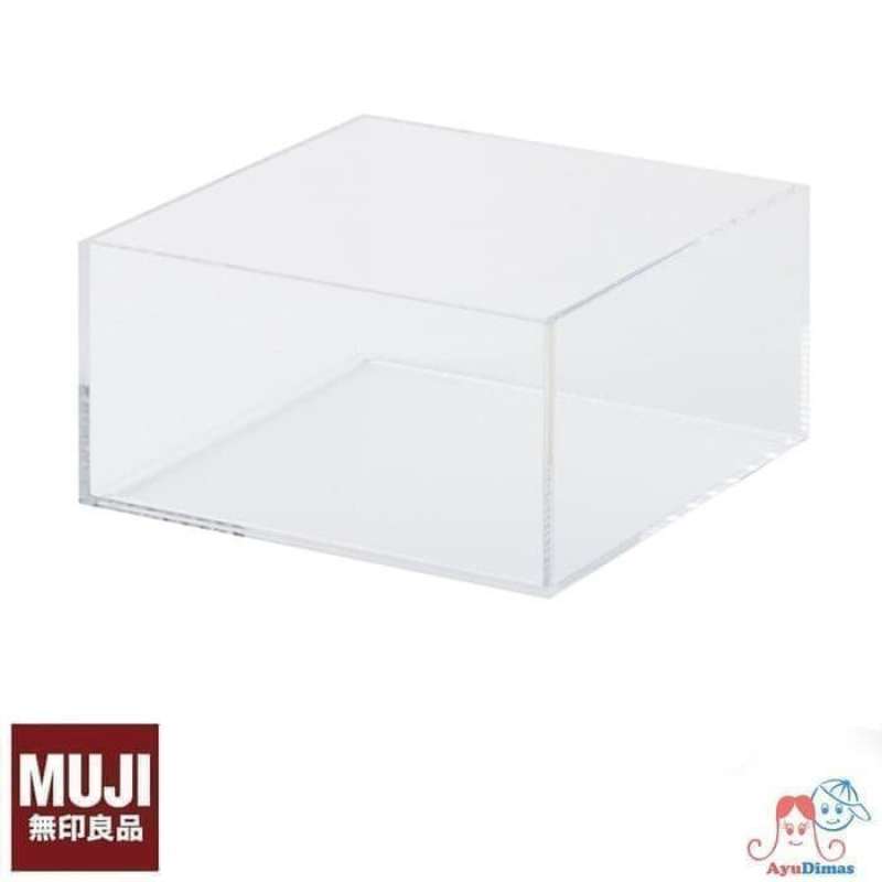 Promo Muji Acrylic Storage Stackable Desktop Box Medium - Kotak ...