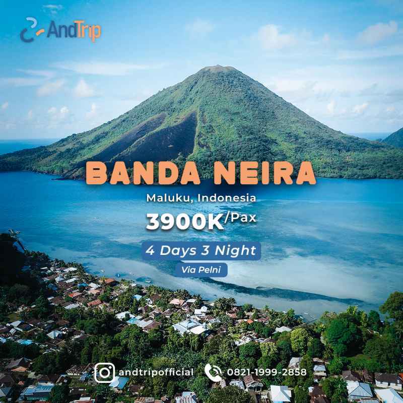 Jual Open Trip Banda Neira Via Pelni [4d3n] Di Seller Andtrip - Kramat Jati, Kota Jakarta Timur ...