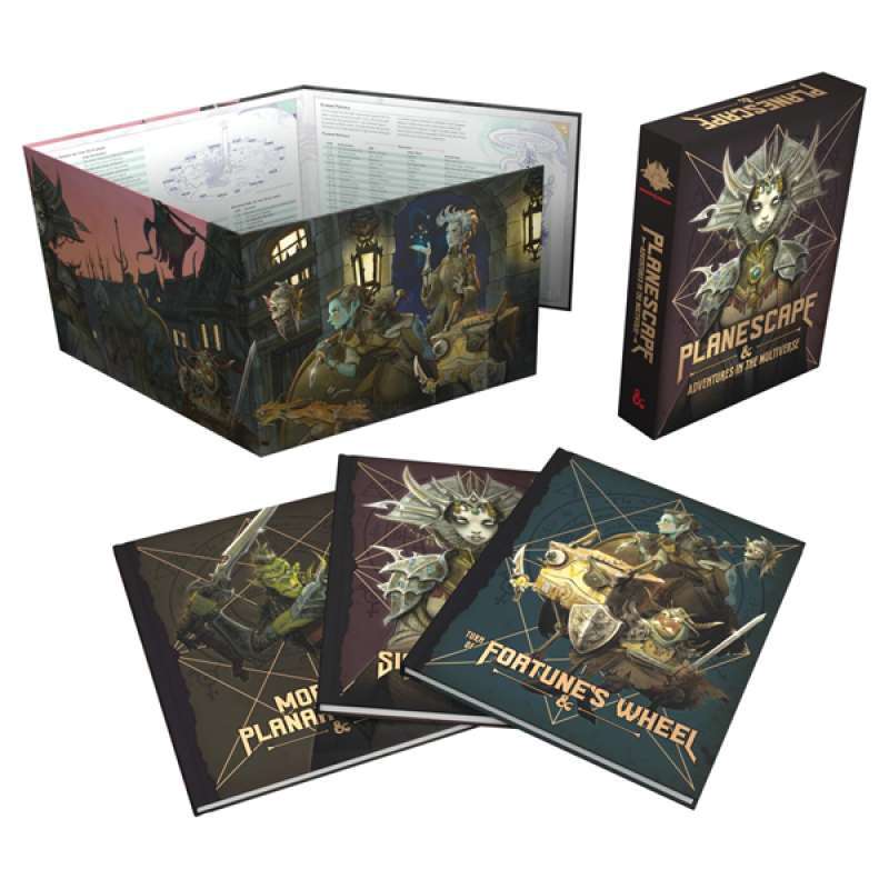 Promo D&d Planescape Adventures In The Multiverse Physical Bundle ...