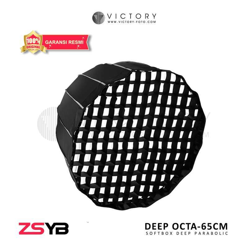 Jual Softbox Zsyb Deep Octa Parabolic 90cm, 65cm, 45cm Dengan Honeycomb ...