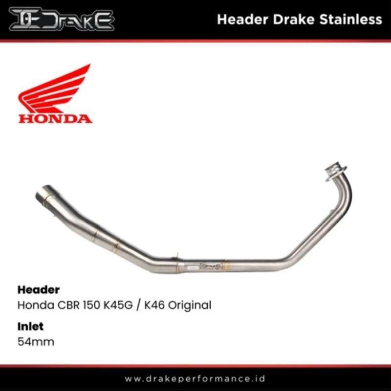 Promo Header Drake Stainless Made By R9 Cbr 150r K45g Facelift Pnp ...