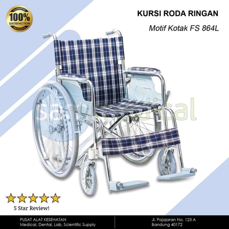 Jual Kursi Roda Ringan Alumunium Fs 864l Di Seller Sam Medical Official ...