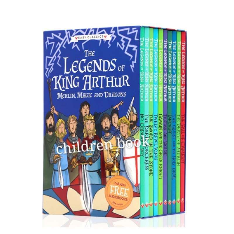 Promo The Legends Of King Arthur Merlin Magic And Dragons Box Set 10 ...