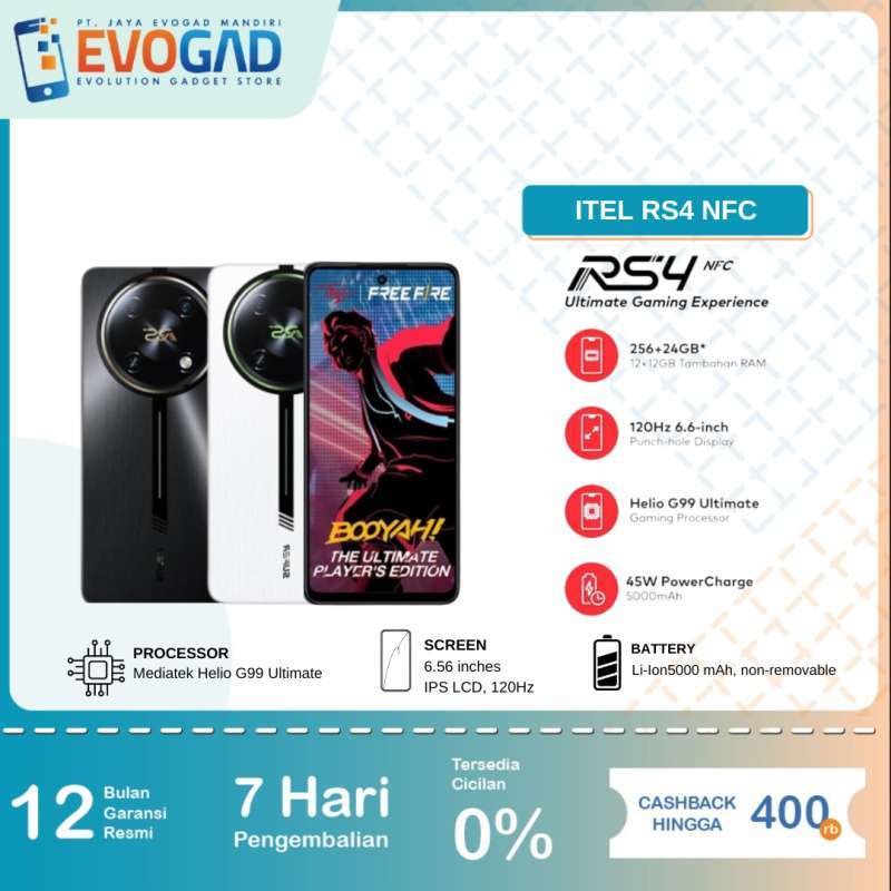 Promo Itel Rs4 Nfc 8/128gb & 12/256gb, Mediatek Helio G99 Ultimate ...