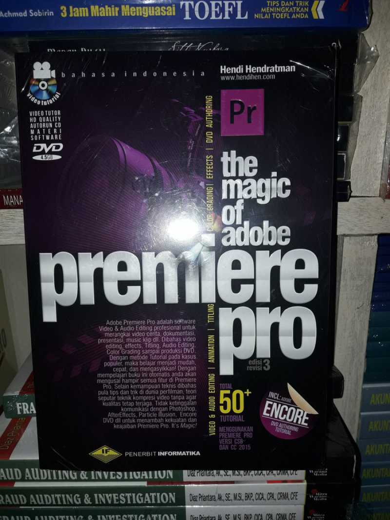 Promo The Magic Of Adobe Premiere Edisi Revisi 3 (plus Dvd Tutal ...