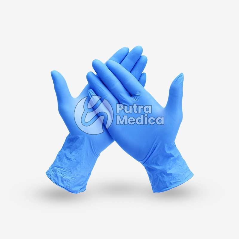 Jual General Care Handscoon Nitril [biru] - 1 Box / Sarung Tangan Latex ...