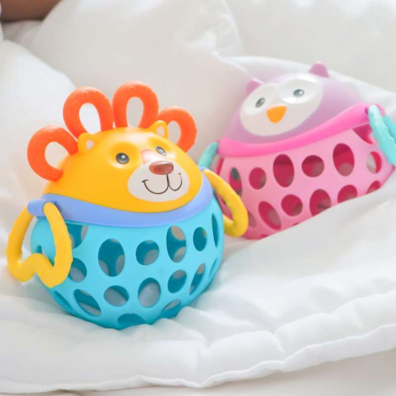 Jual Mainan Anak Sensorik / Rattle Toys / Nuby Baby Silly Shaker Toy ...