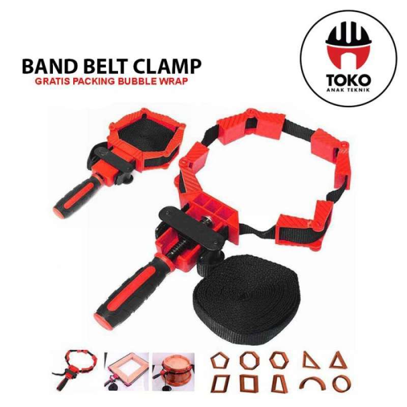Promo Band Belt Clamp / Klem Tali Hexagonal Kanvas Jig Figura ...