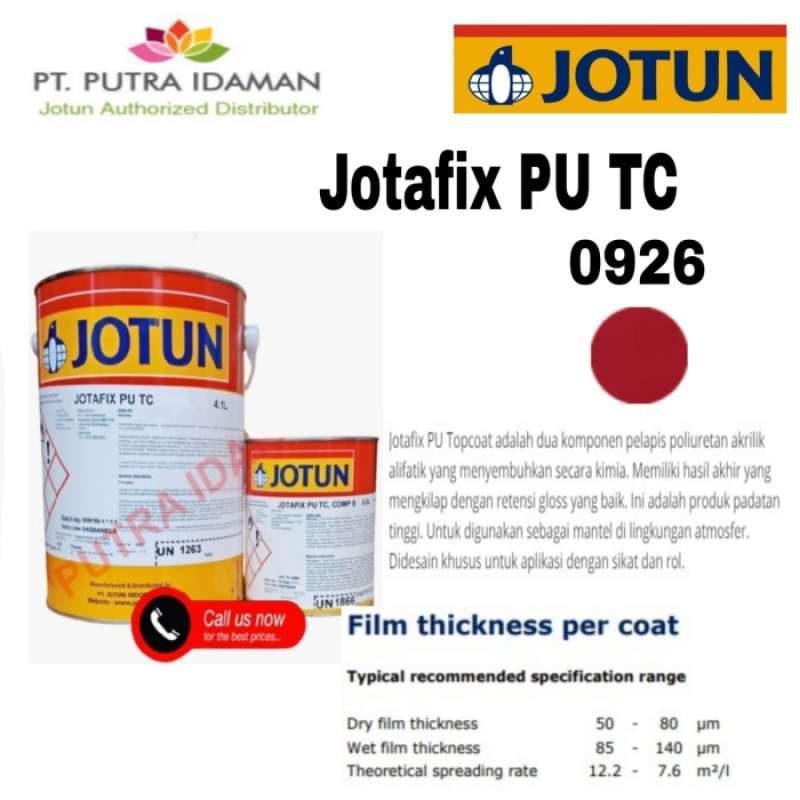 Promo Jotun Cat Polyurethane / Jotafix Pu Tc 5 Liter / Cat Jotun Marine ...