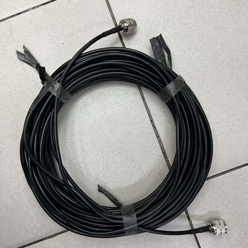 Promo Kabel Antena Ht Dan Radio Rig Rg58 20meter Plus Konektor Diskon ...