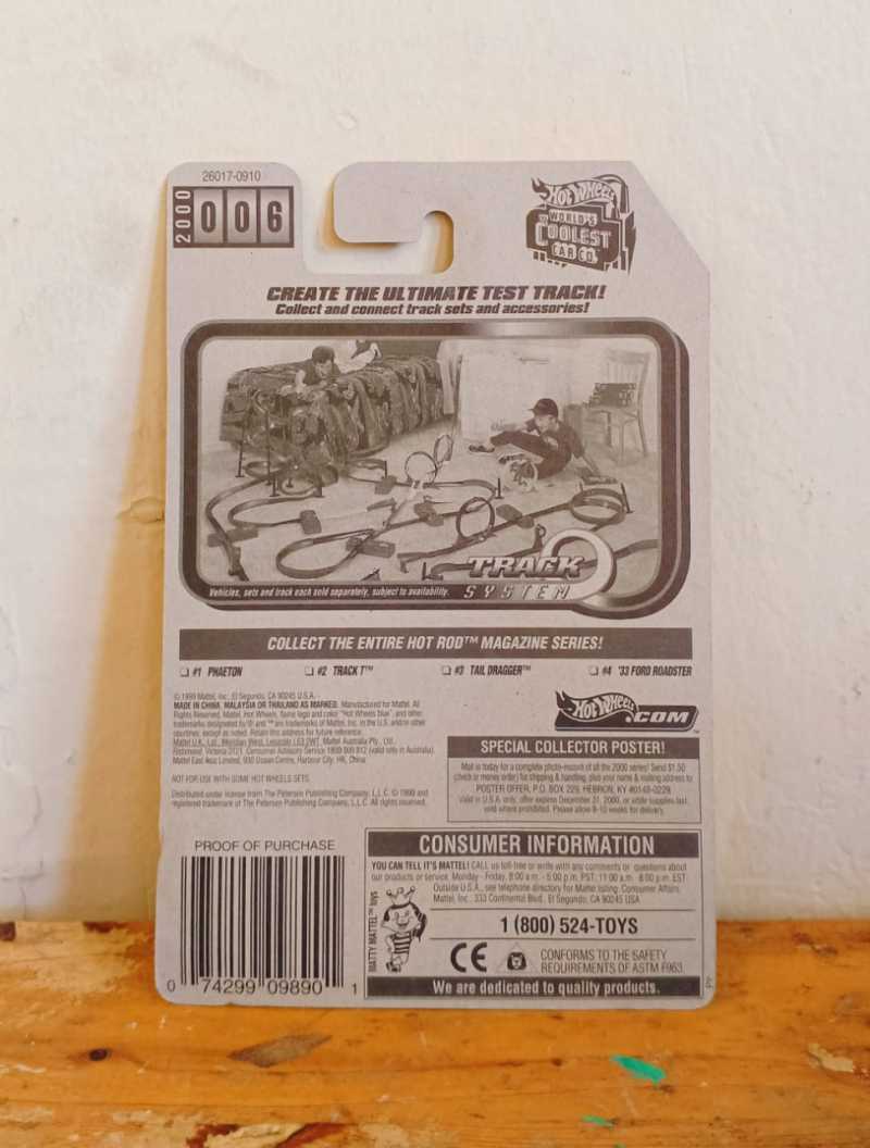Jual Hot Wheels Hotwheels Bluecard Hot Rod Magazine Track T Di Seller ...
