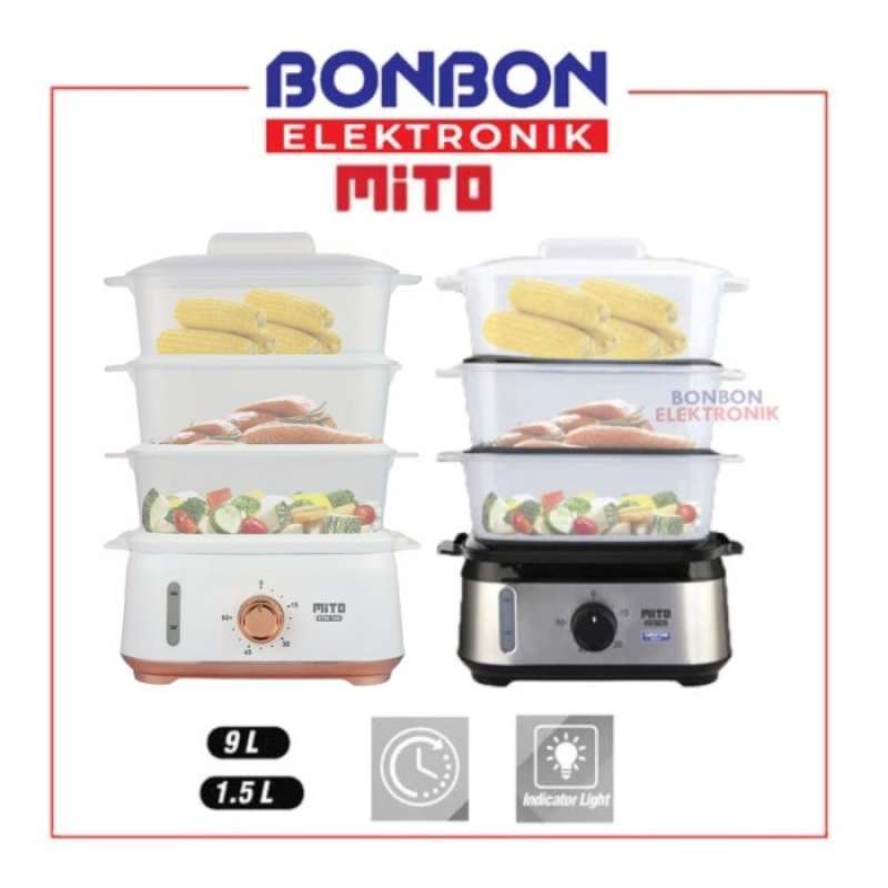 Jual Mito Electric Food Steamer Stm 100 / Stm100 Pengukus Makanan ...