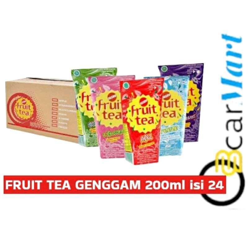 Jual Fruitea Genggam 200ml 1 Dus Isi 24 Dari Sosro Kemasan Tetrapak Di ...