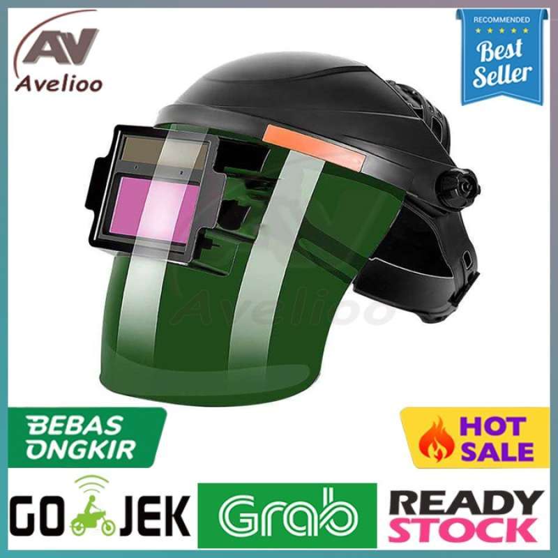 Promo Helm Topeng Las Otomatis Kedok Welding Mask Arc Shield Soldering ...