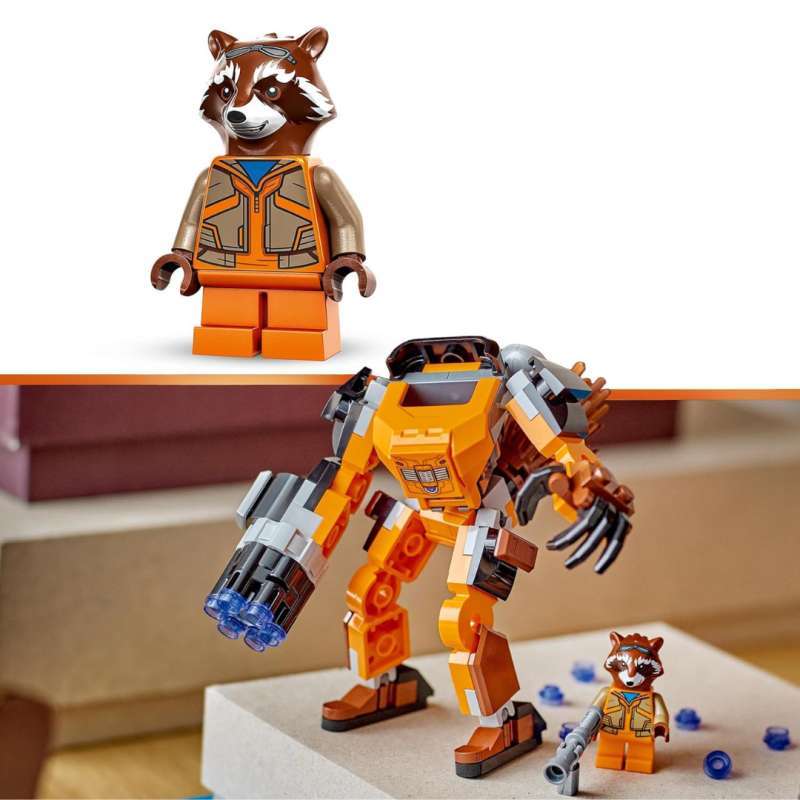 Jual Lego Marvel Avengers - 76243 Rocket Mech Armor Set Movie Racoon ...