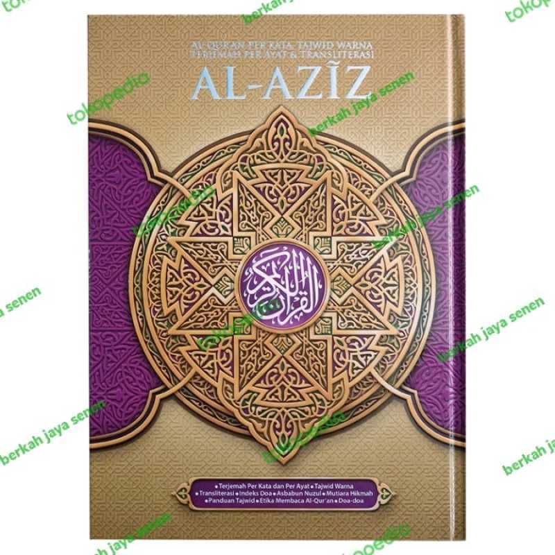 Promo Al Quran Al Aziz Alquran Per Kata Tajwid Warna Terjemah Per Ayat A5 Diskon 23% Di Seller ...