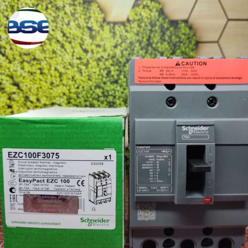 Promo Mccb Schneider Easypact Ezc100f 3p 75a Ezc100f3075 Diskon 23% Di Seller Darmaroca ...