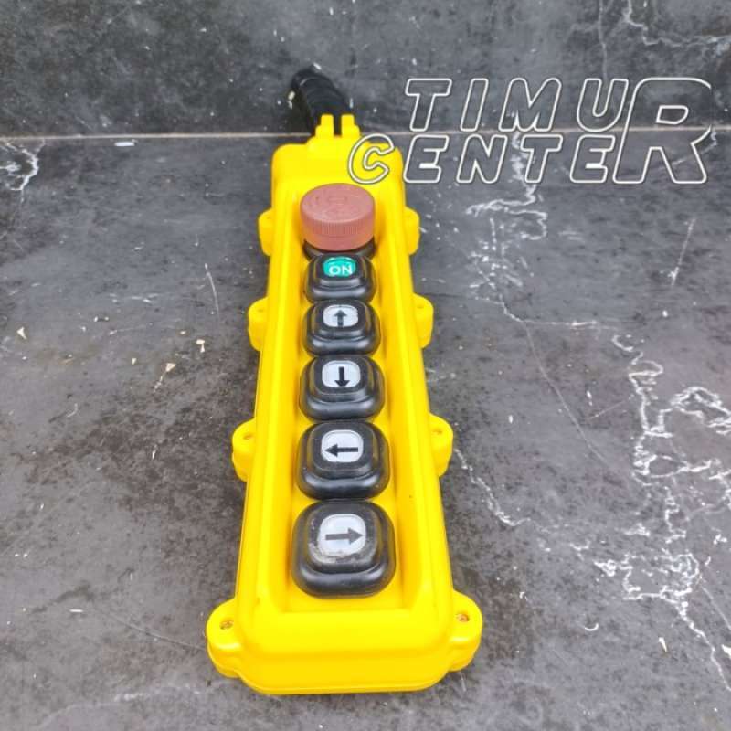 Promo Remot Control 6 Tombol Push Button Switch Hoist Crane Electric ...