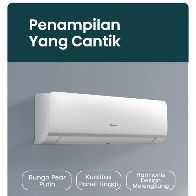 Jual Hisense 1pk Ac Split Inverter Air Conditioner Ai09kcg (+ai09kcg(od ...