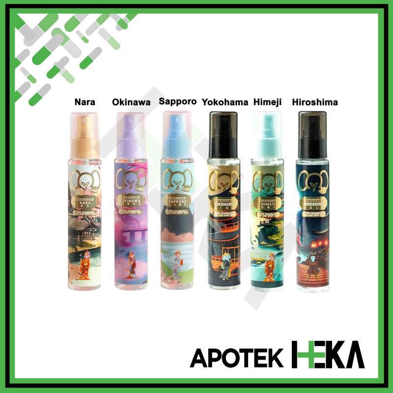 Jual Yunikon Hair And Body Mist 100 Ml - Parfum Rambut Dan Badan ...