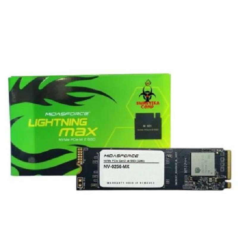Jual Ssd M.2 Nvme Midasforce 1tb Super Lightning Pcie Gen 3 - + Baut Di ...