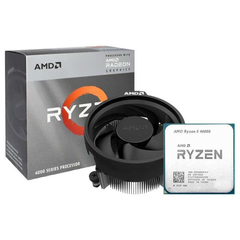 Jual Processor Amd Ryzen 5 4600g Box With Radeon Graphics-am4 Socket Di Seller Swastikacomp ...