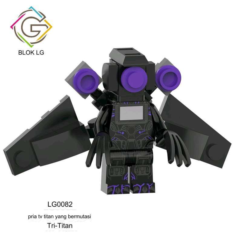 Jual Mini Figure Skibidi Toilet Man Speaker Man - Tri Titan Di Seller ...
