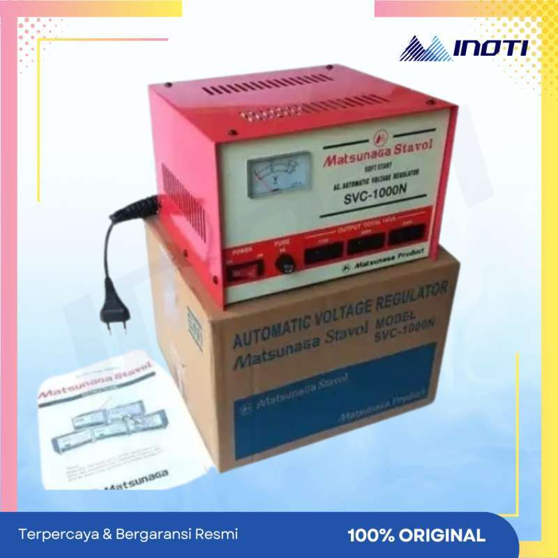 Jual Stabilizer Matsunaga 1000watt 1000 Watt 1000w Stavol Svc 1000n Di Seller Inoti Official ...