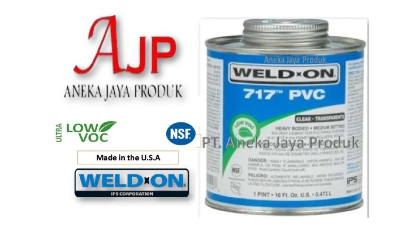 Promo Lem Weld On 717, Lem Pipa Pvc Diskon 50% Di Seller Selera_kita ...