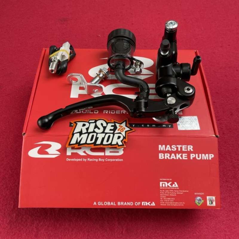 Promo Master Rem Racing Boy S1 Kanan Hitam Diskon 33% Di Seller Desa ...