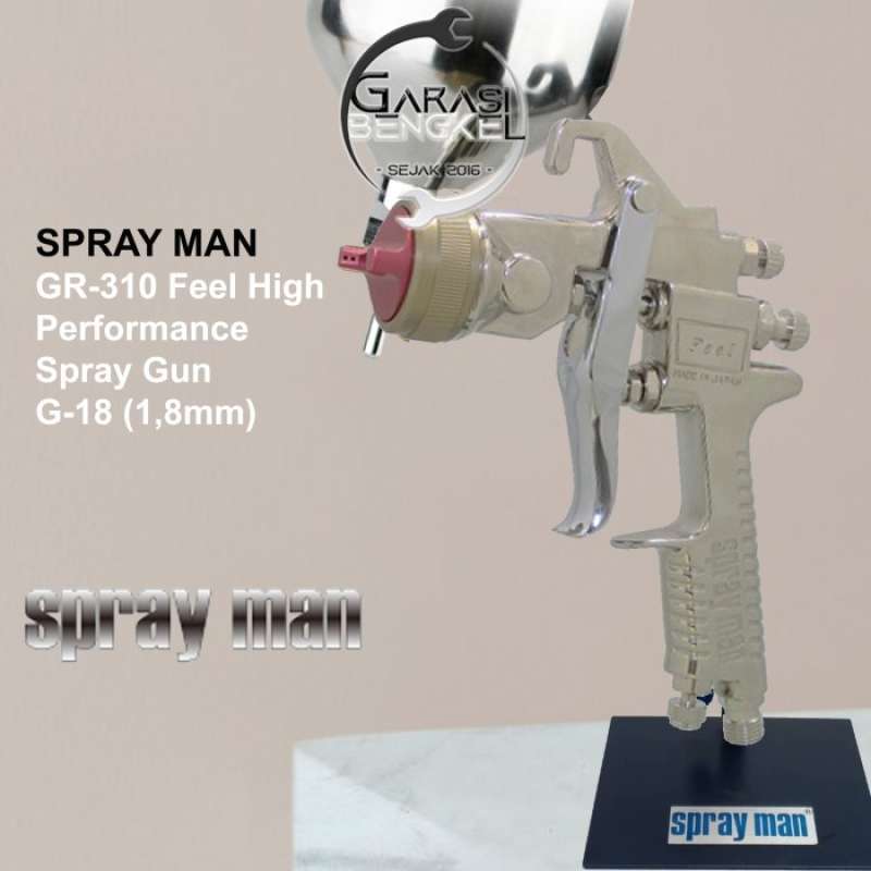 Promo Sprayman Gr-310 Spray 1.3mm Feel High Performance Cat Tabung Atas - G-18 Diskon 50% Di ...
