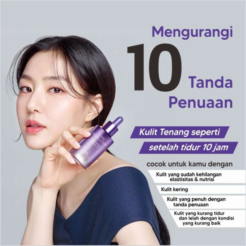 Promo Missha Time Revolution Night Repair Ampoule 5x 50ml - Free Sheetmask Diskon 33% Di Seller ...