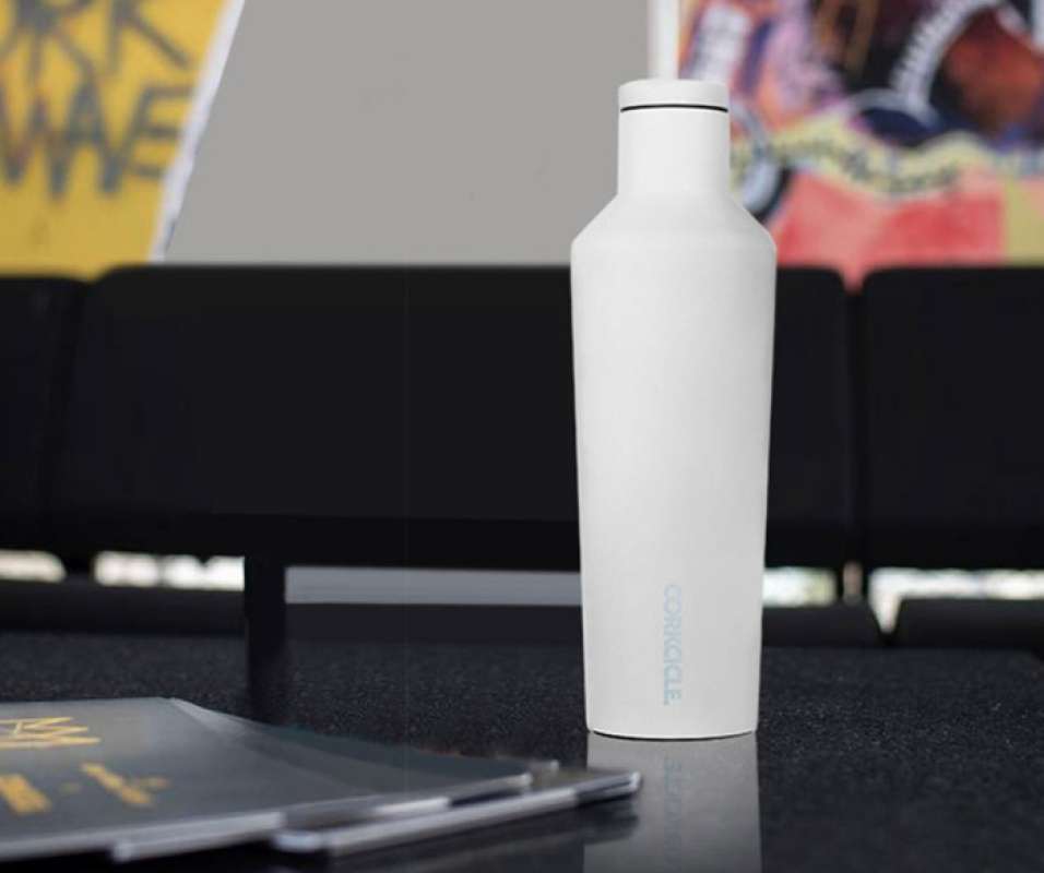 Jual Botol Corkcicle Canteen 16 Oz / 475 Ml Ceramic White - Powder Blue ...