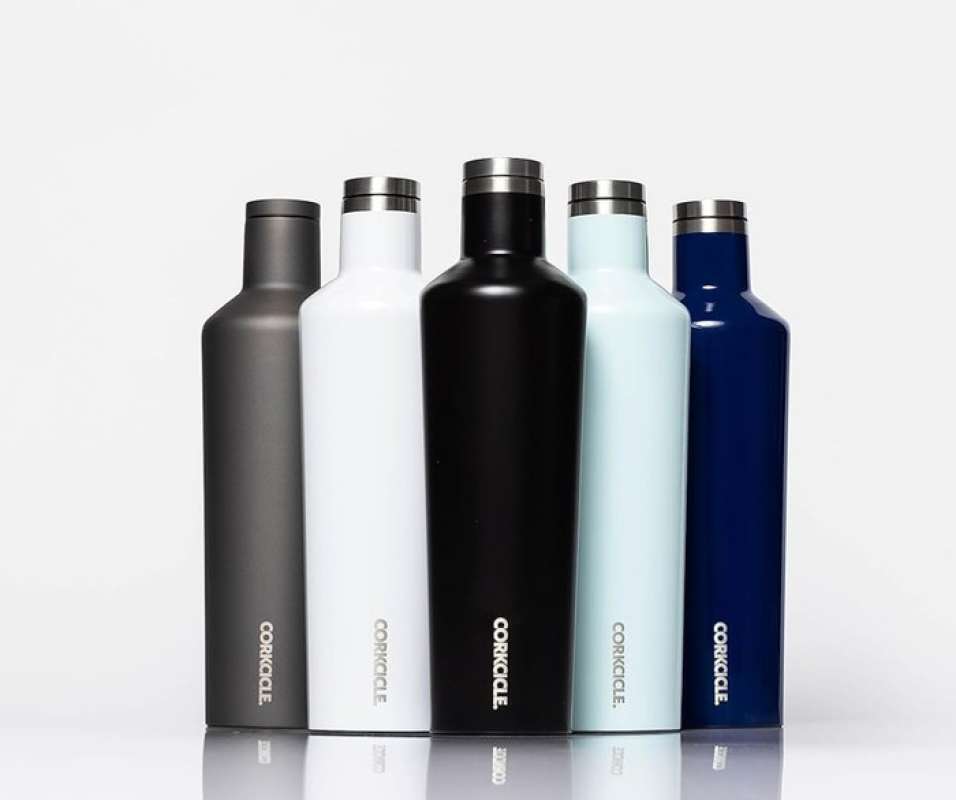 Jual Botol Corkcicle Canteen 16 Oz / 475 Ml Ceramic White - Powder Blue ...