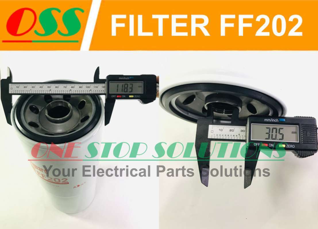 Promo Fuel Filter Fleetguard Ff202 Ff 202 Pn 3310169 Diskon 29% Di ...