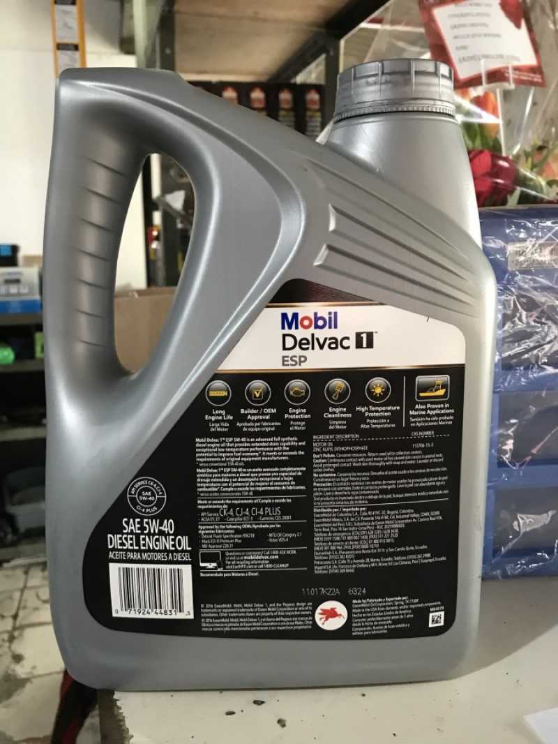 Promo Mobil Delvac 1 Esp Sae 5w-40 Api Cj-4 Galonan 4ldan Murah!! Diskon 6% Di Seller Toplets ...
