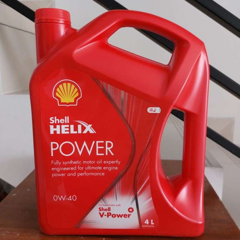 Promo Oli Shell Helix Power Sn Plus Diesel/gasoline 0w-40 4l Diskon 8% ...