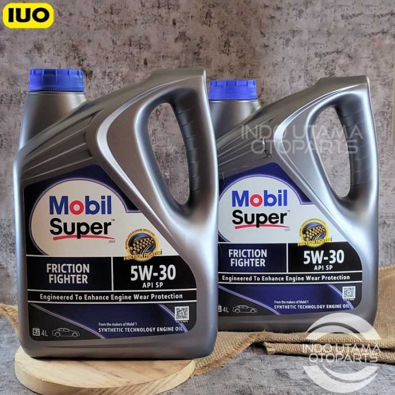 Promo Oli Mobil Super Friction Fighter Mobil One 5w 30 Api Sp 4 Ltr Sale Diskon 8% Di Seller ...