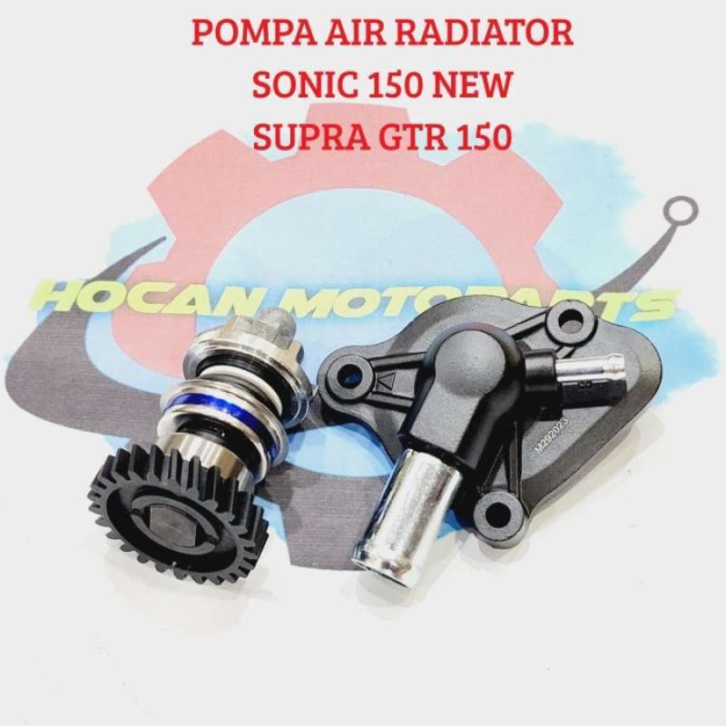Promo Water Pump Assy Plus Cover Tutup Pompa Air Radiator 150 New Sup ...