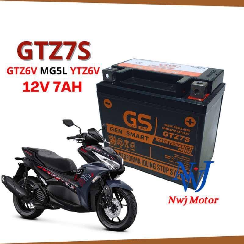 Promo Aki Kering Motor Filano Gtz7s Gs Ytz6v Ntz6v Mf Diskon 19% Di ...
