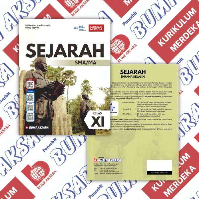 Promo Bumi Aksara Sejarah Sma Ma Kls Xi Kurikulum Merdeka Diskon 31% Di Seller Huka Shop - Kebon ...