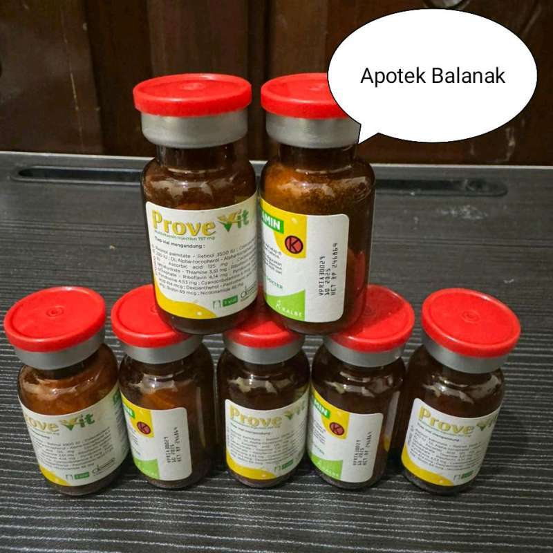 Jual Asli Dan Original Prove Vit (multivitamin) Injeksi Per Vial Utuh ...