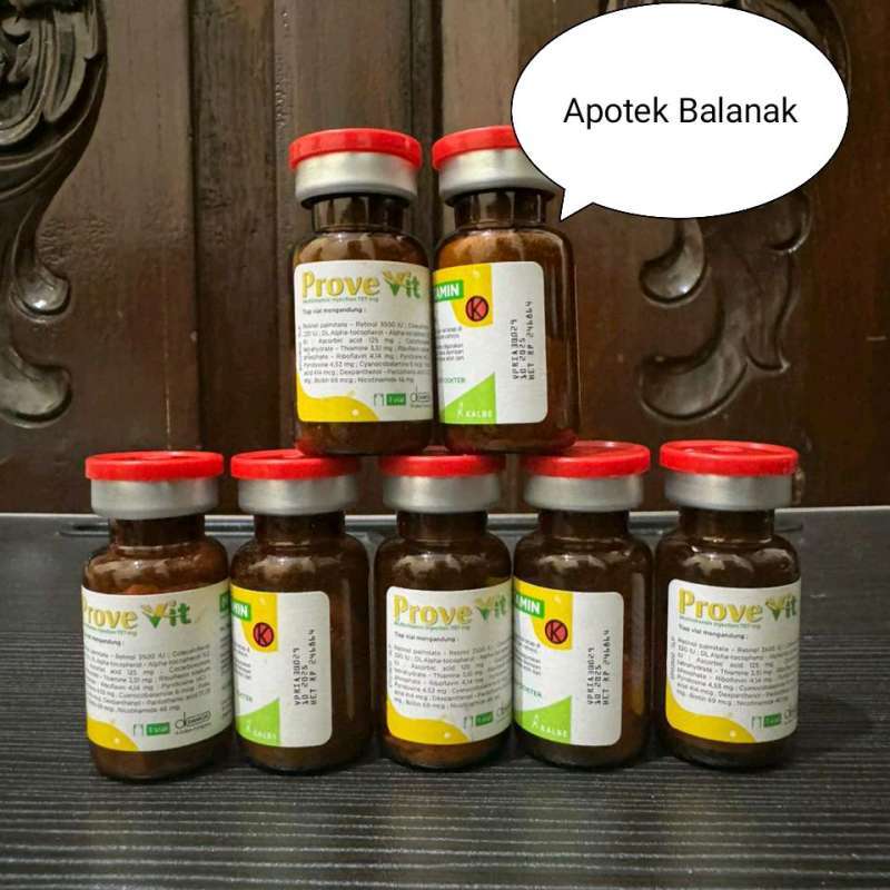 Jual Asli Dan Original Prove Vit (multivitamin) Injeksi Per Vial Utuh ...