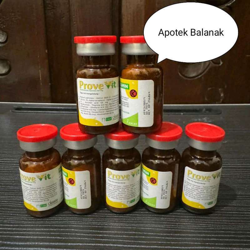 Jual Asli Dan Original Prove Vit (multivitamin) Injeksi Per Vial Utuh ...