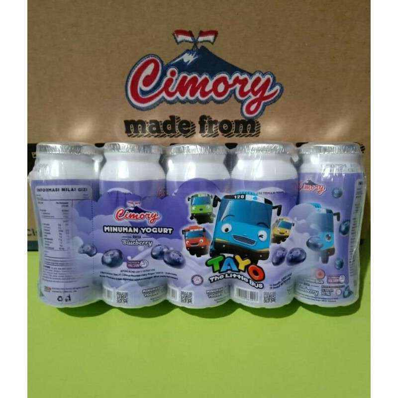 Promo Cimory Yogurt Drink Banded 65ml Isi 5 Pcs - Blueberry [tayo] Diskon 20% Di Seller Langgan ...