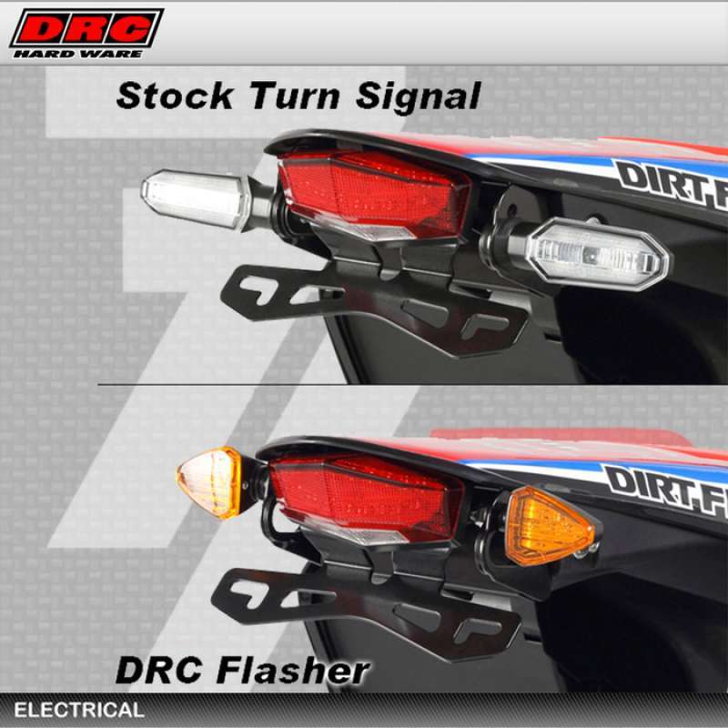 Promo Drc Moto Led Edge2 Tail Light Holder Steel L M Rally Diskon 3% Di ...