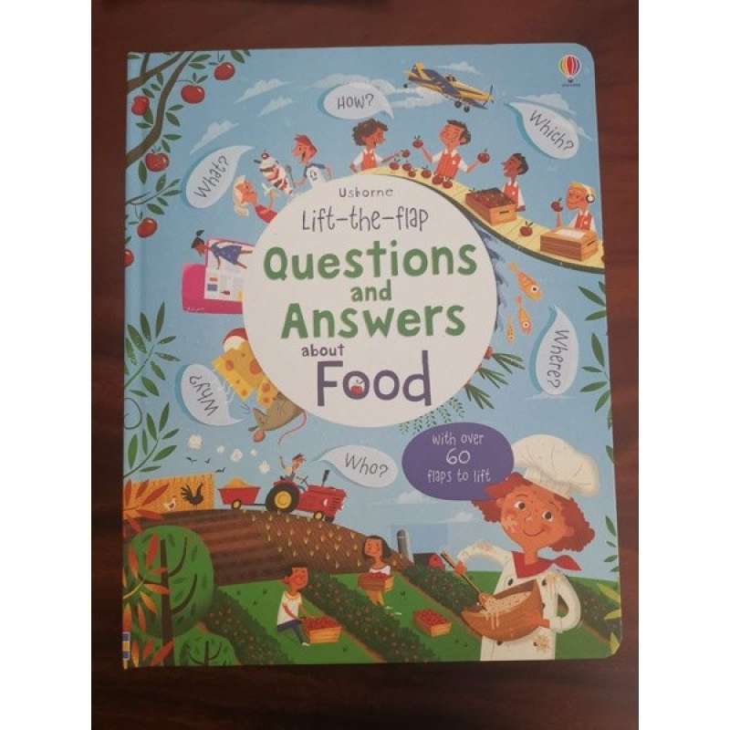 Promo Usborne Lift The Flap Question Buku Import Anak Buku Edukasi Anak ...